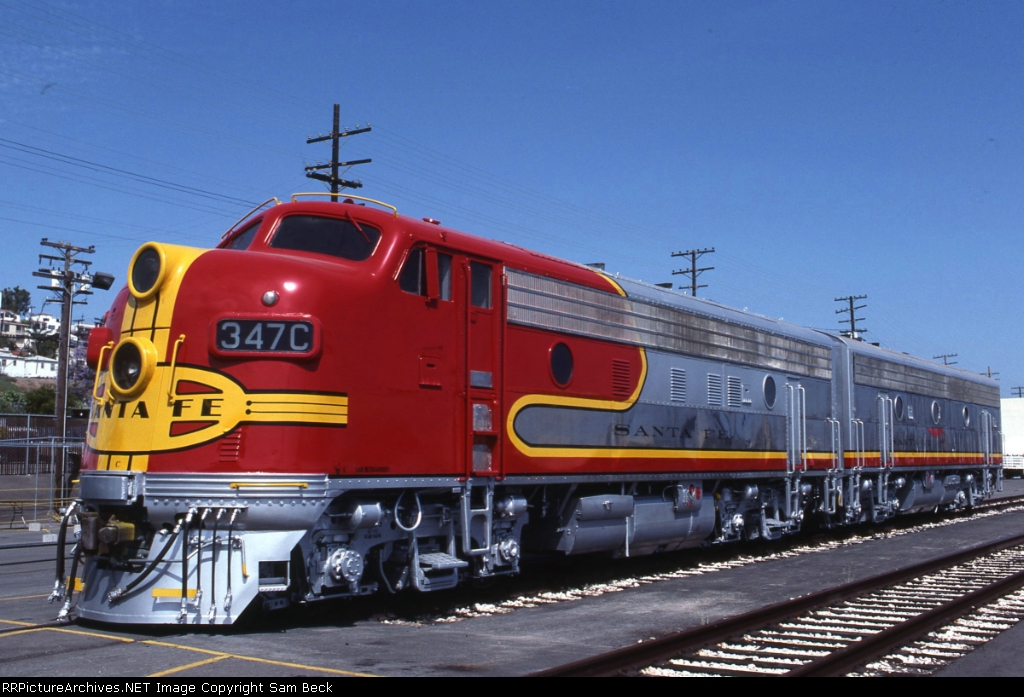 ATSF 347C--250th F7